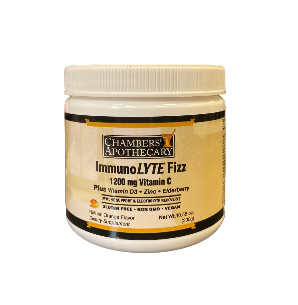 ImmunoLYTE Fizz Powder - Natural Orange Flavor – Chambers Apothecary