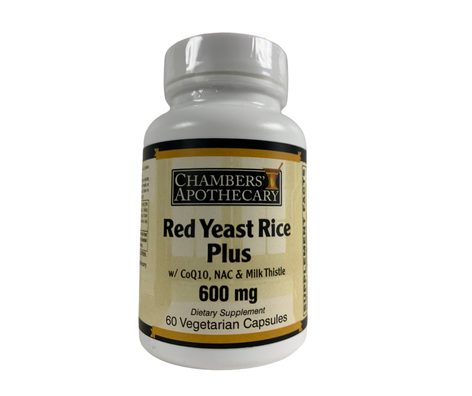 Red Yeast Rice Plus 600mg – Chambers Apothecary